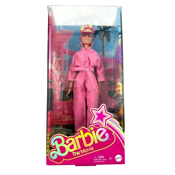 Barbie | Toys | Barbie The Movie Doll Margot Robbie As Barbie In Pink ...